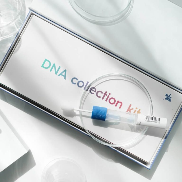 DNA Collection Kit - Unlock your genetic secrets and your health risk.
